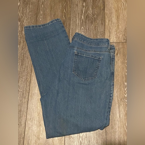 Basic Editions | Jeans | Basic Editions Womens Straight Leg Blue Jeans ...